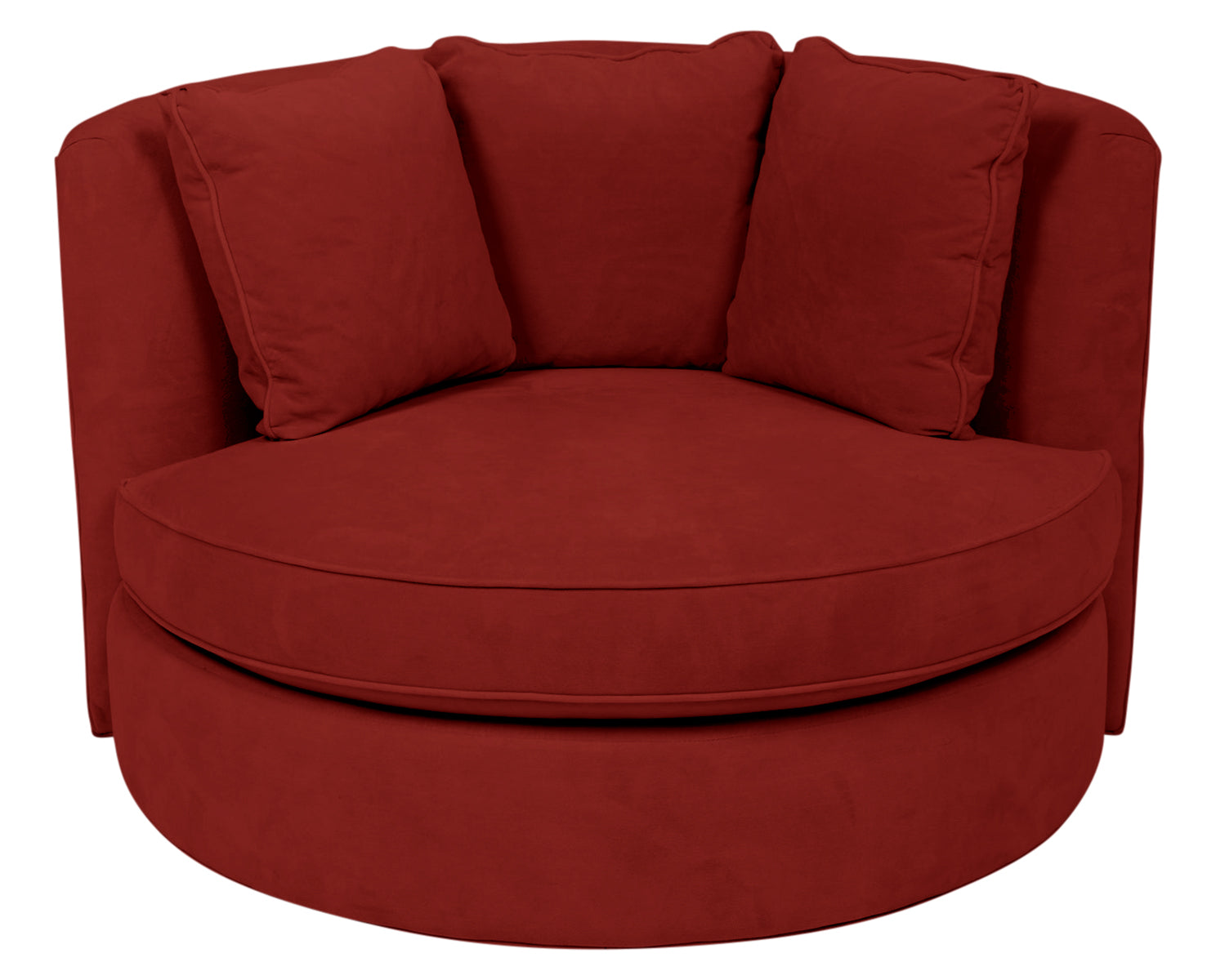 Red cuddle chair store